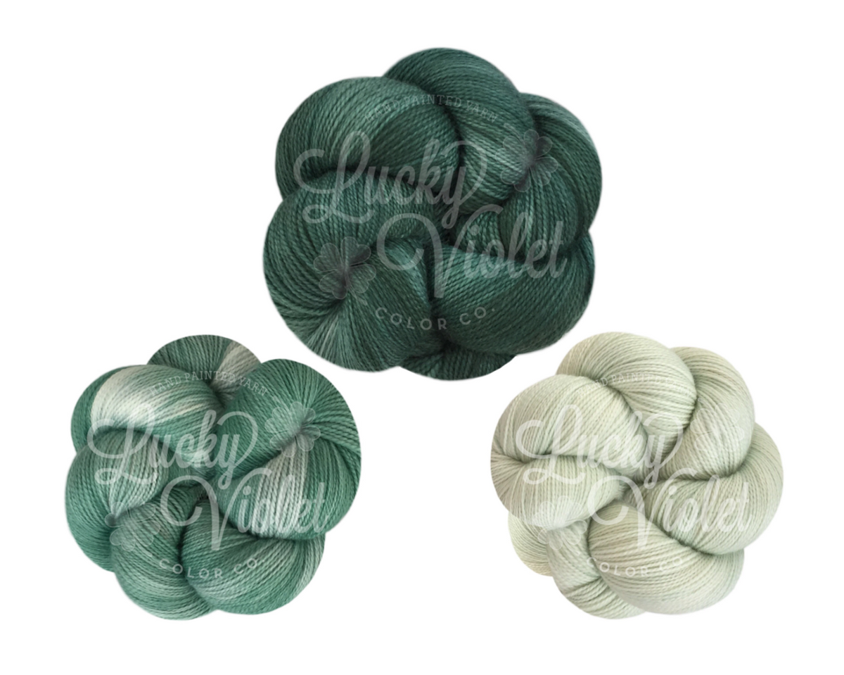 Blue Spruce 3-Color Palette – Lucky Violet Color Co